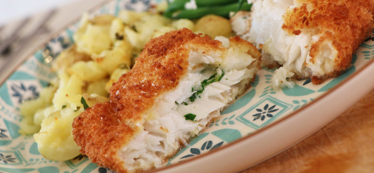 Fish Kiev Recipe (stuffed fish with garlic butter) - David Lloyd Clubs ...