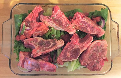 Greek Lamb Neck Recipe With Roasted Lettuce | How to cook lamb neck ...